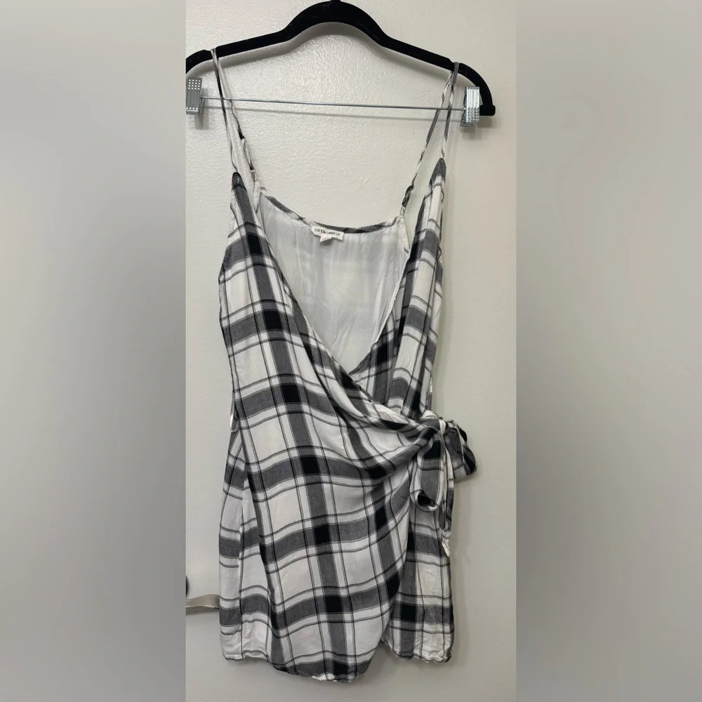 Cotton Candy | Dresses | Euc Cotton Candy La Selena Faux Wrap Mini ...